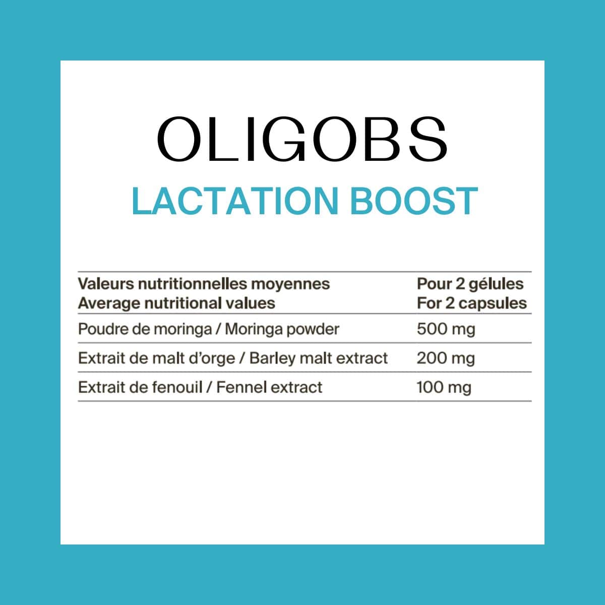 Oligobs® Lactation Boost